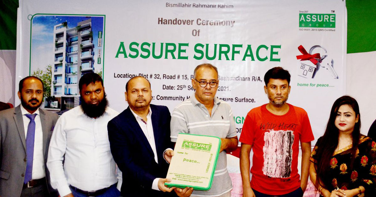 Successful Project Completion & Handover of Assure Surface Project